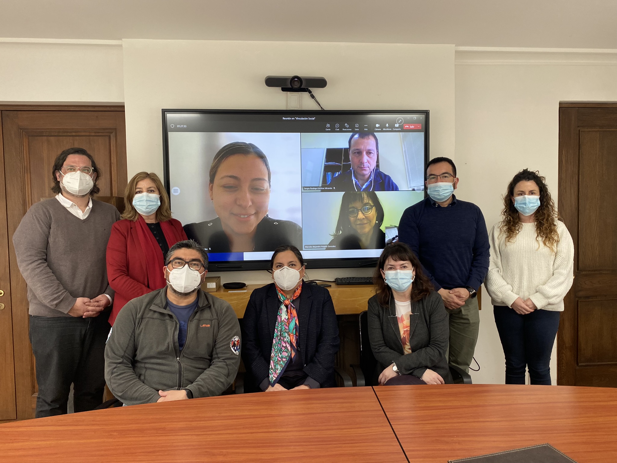 Consejo Asesor de la VRIM sesionó de manera híbrida | vrim2.udec.cl